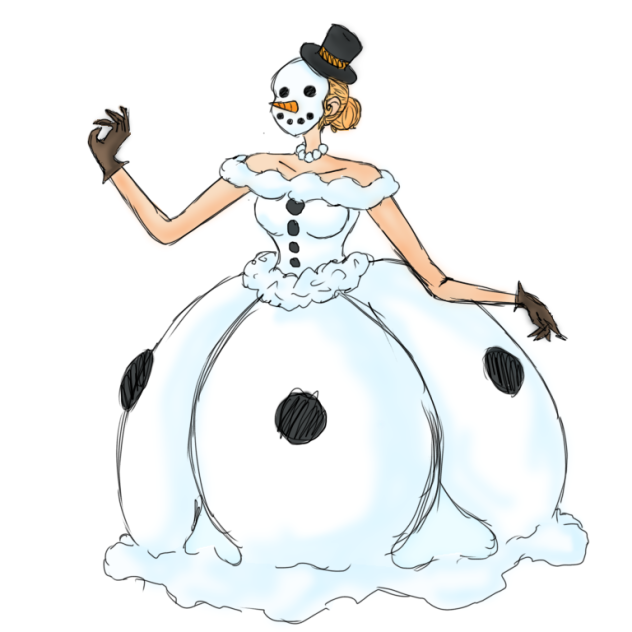 Frostien The Snow Lady - ibisPaint