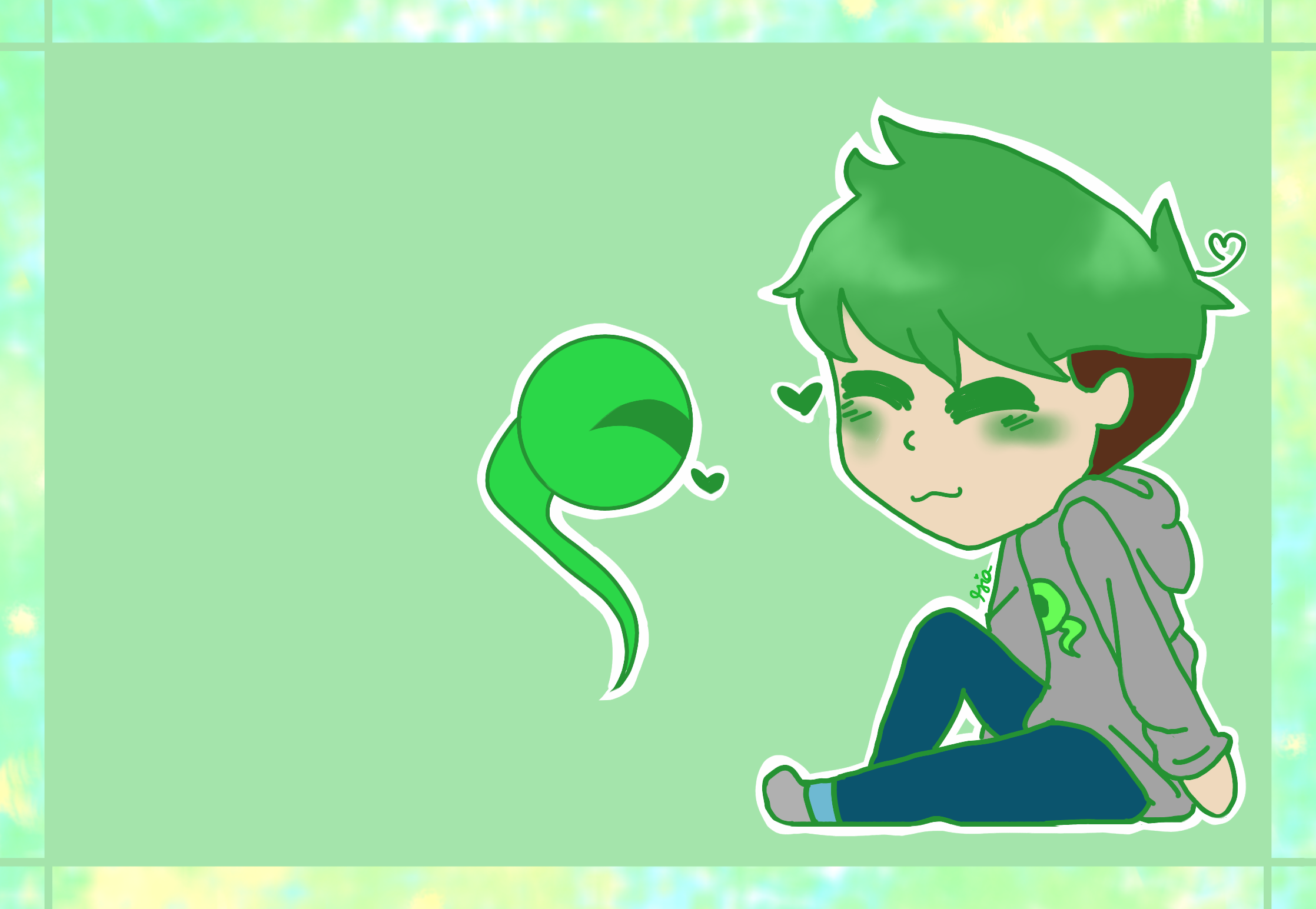 Jacksepticeye and Sam - ibisPaint
