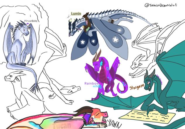 Dragon Collab ~Lumin - ibisPaint