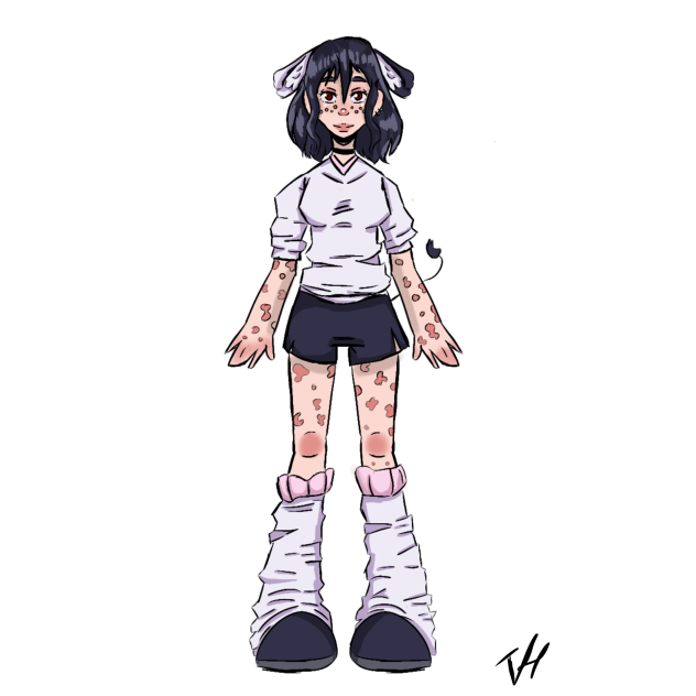 redesign of old (bad) oc - ibisPaint