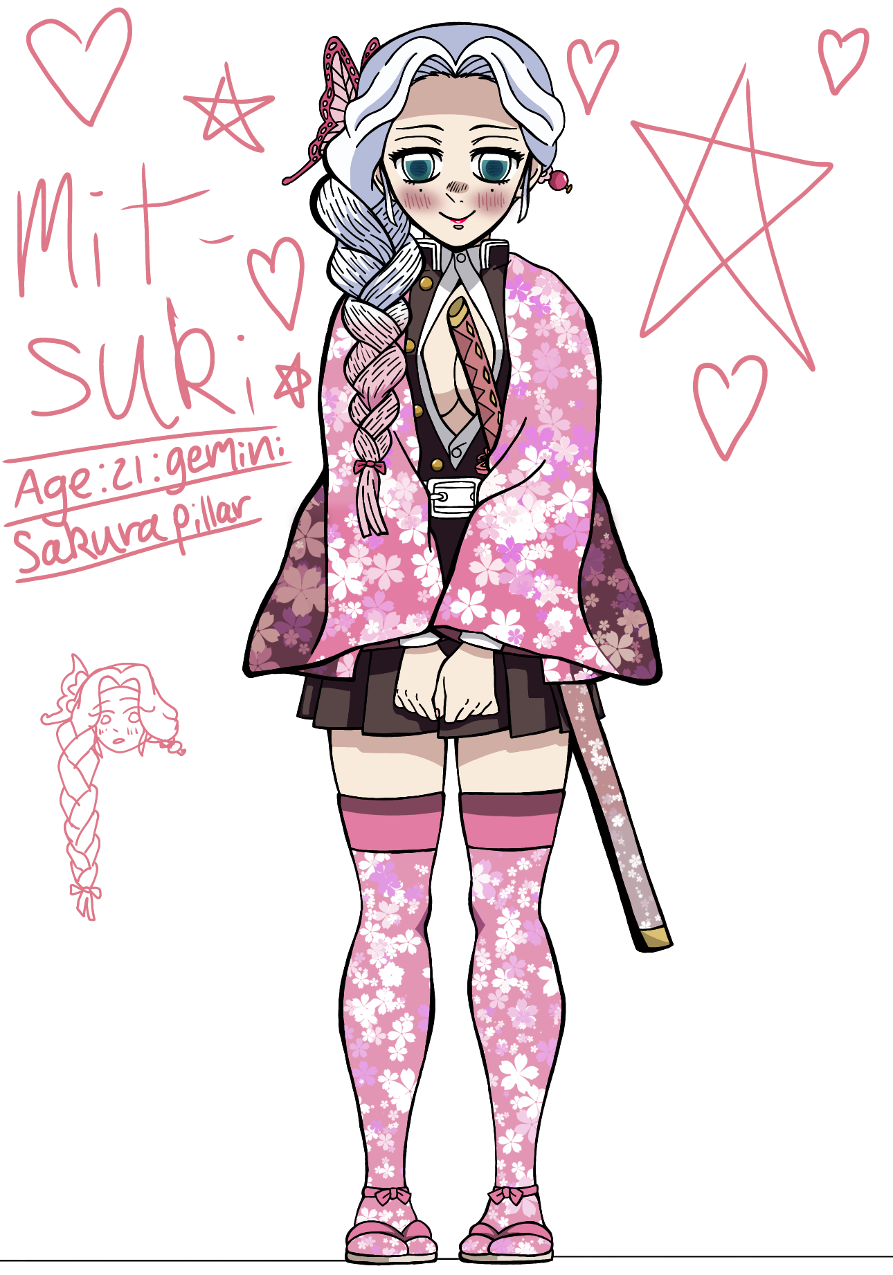 My kny oc mitsuki - ibisPaint