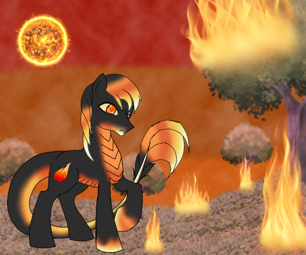 Ifrit the lord of the inferno - ibisPaint