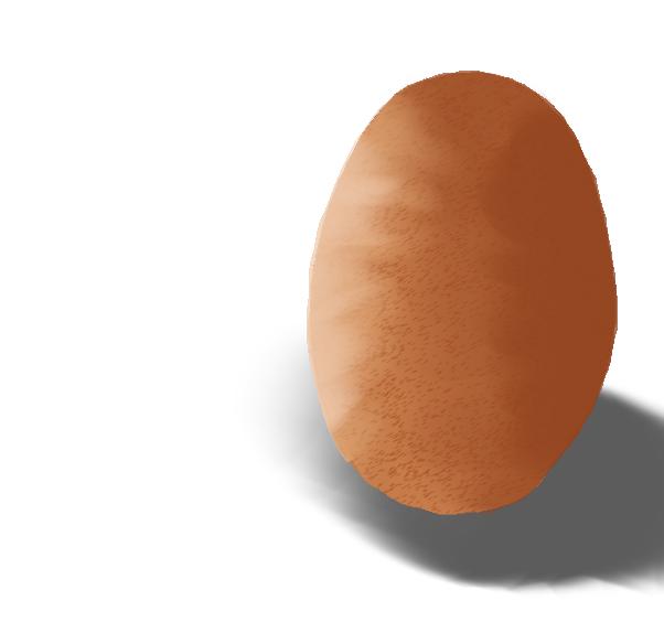 Trying realism with an egg. - ibisPaint