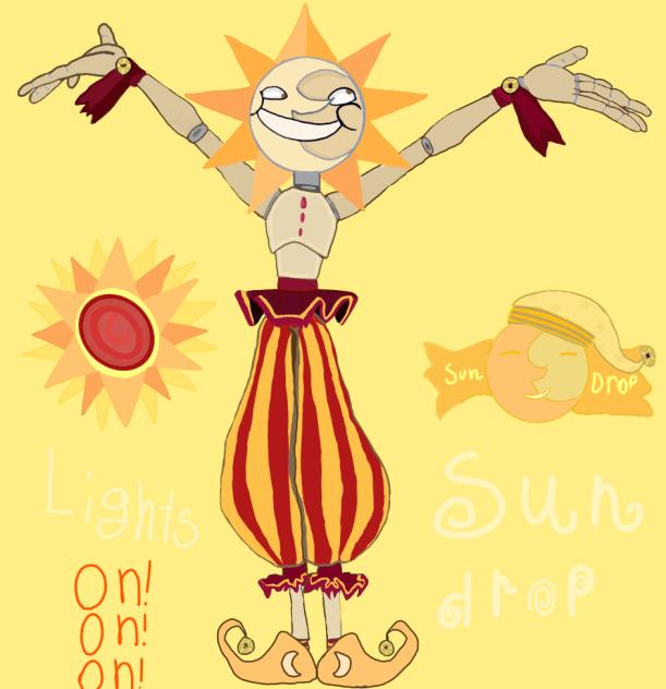 Sun drop. Fnaf SB - ibisPaint