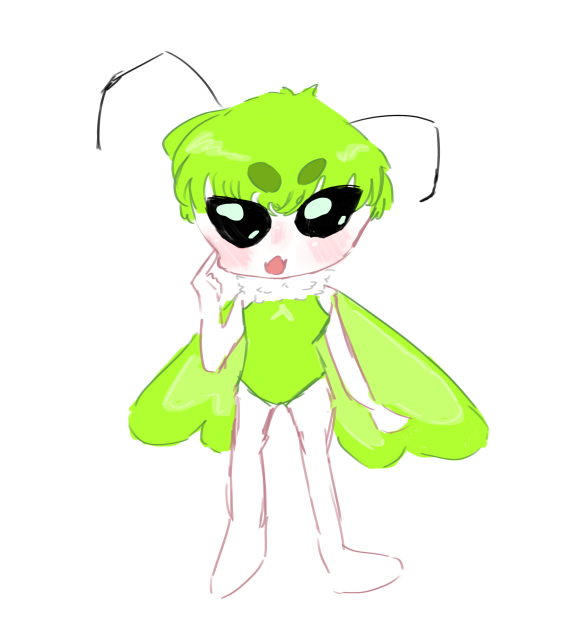 Moth girl - ibisPaint