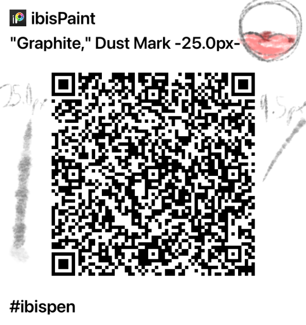 “Graphite,” Dust Mark - ibisPaint