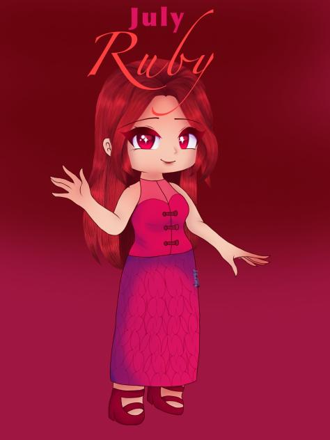 Ruby Birthstone series pt7 - ibisPaint