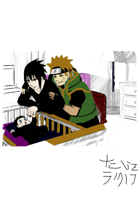Sasuke Naruto - ibisPaint