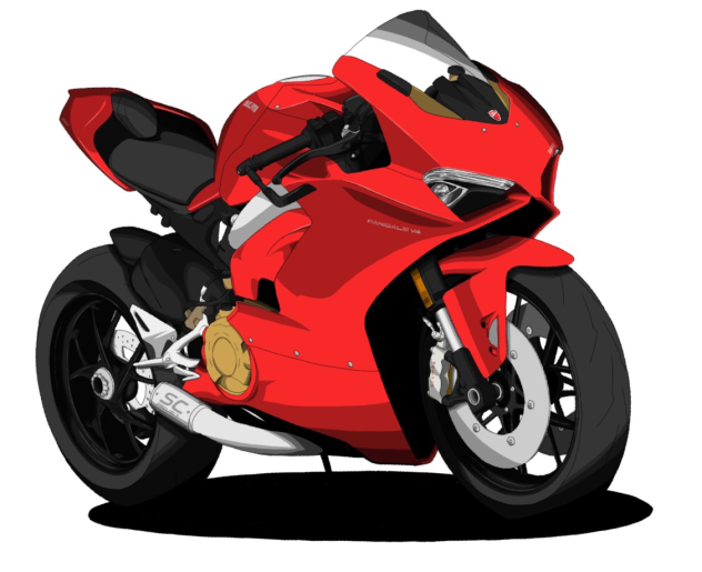 Panigale V4 - ibisPaint