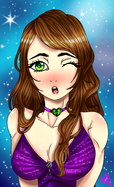 Amanda Sparkling Dress - ibisPaint