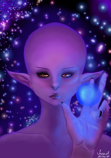 remake de um desenho de dezembro de 2019 - ibisPaint