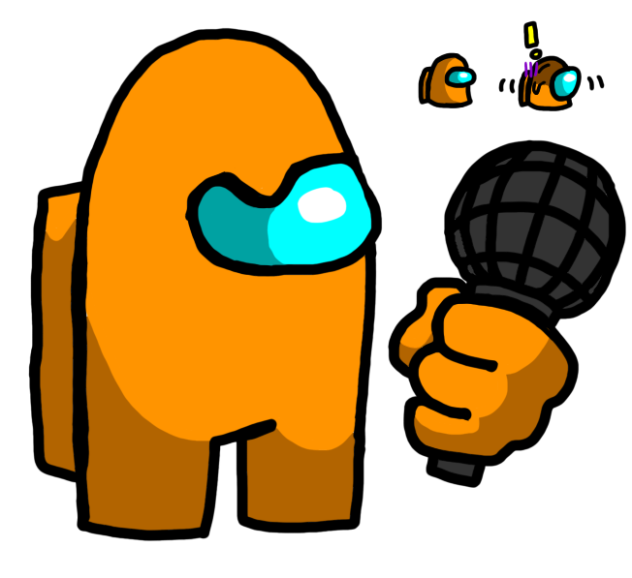 Orange Crewmate - ibisPaint