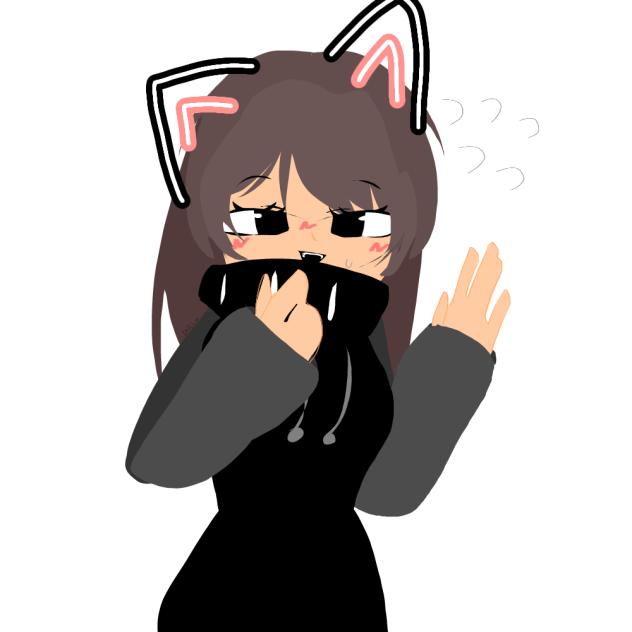 she's shy - ibisPaint