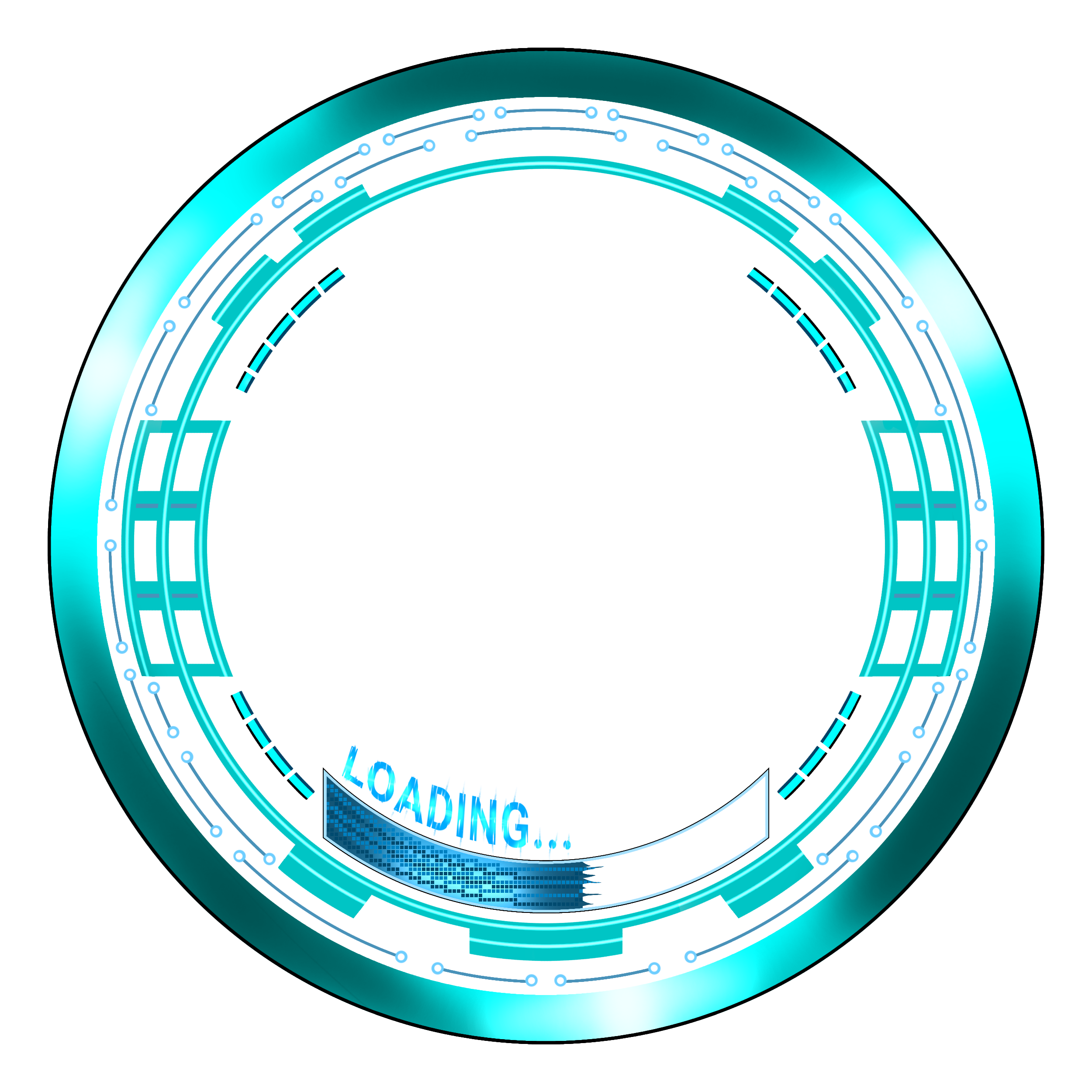 Cyber Frame - ibisPaint