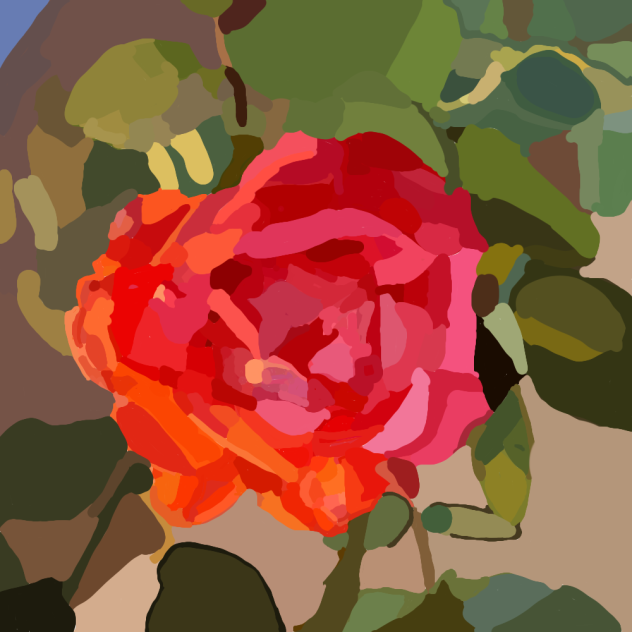 Auntie's Rose - ibisPaint