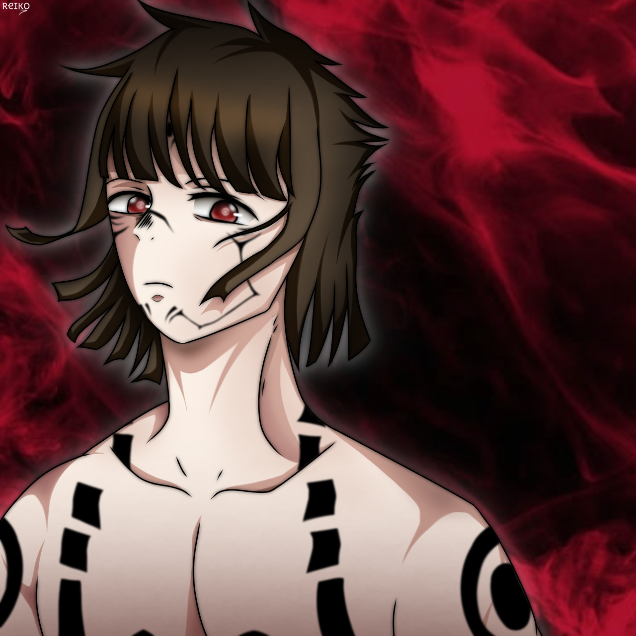 GT!Chara as Sukuna - ibisPaint