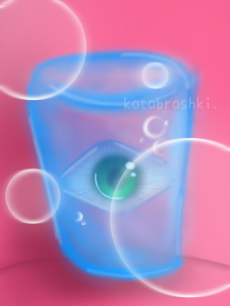 Eye In A Glass - ibisPaint
