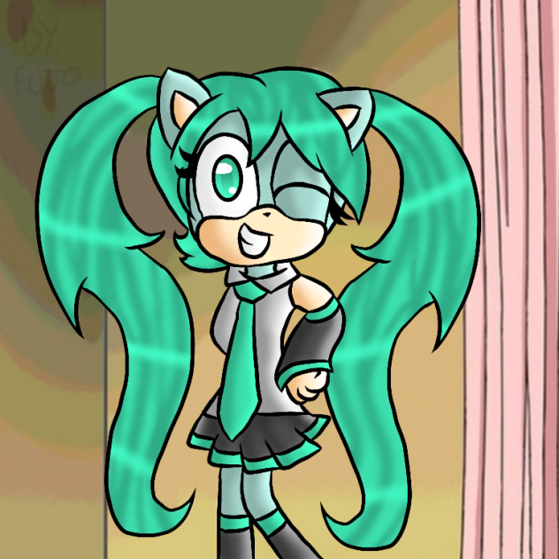 amy rose to hatsune miku - ibisPaint