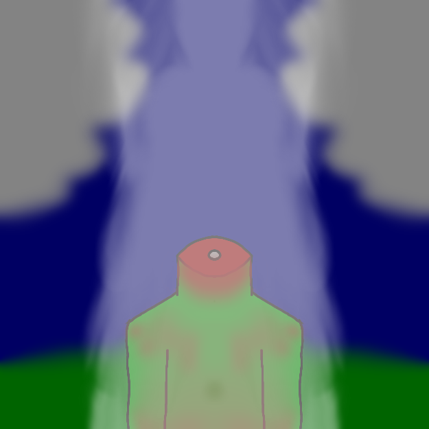 creepy Dipsy from Slendytubbies - ibisPaint