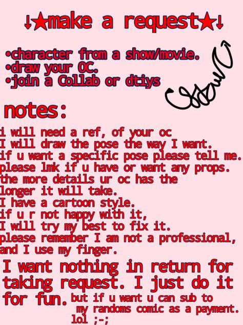 make a request - ibisPaint