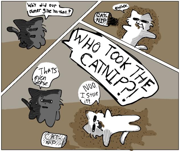 2 silly cat - ibisPaint