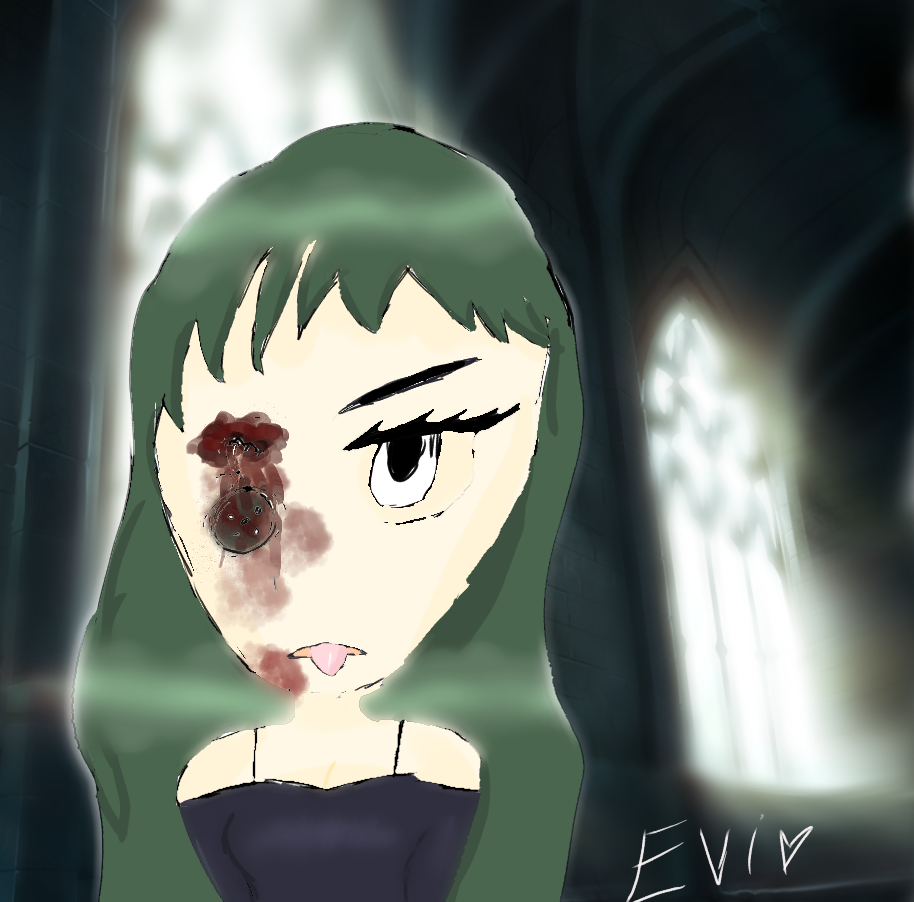 button instead of eye - ibisPaint