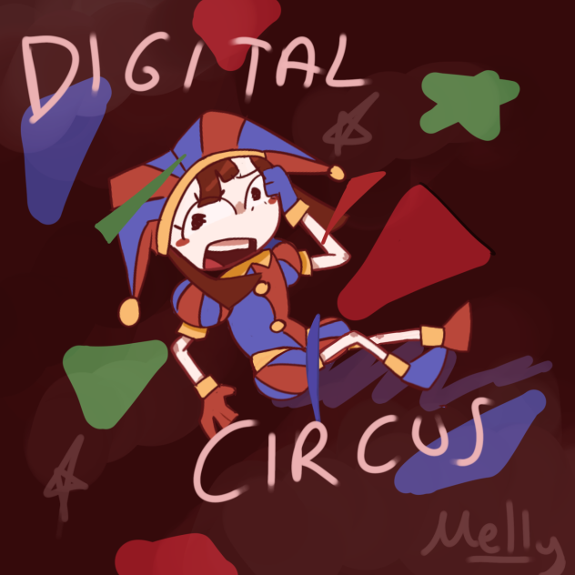 DIGITAL CIRCUS. (v.2 I fixed legs) - ibisPaint