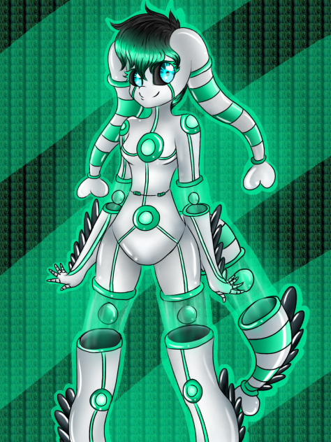 Robot oc - ibisPaint