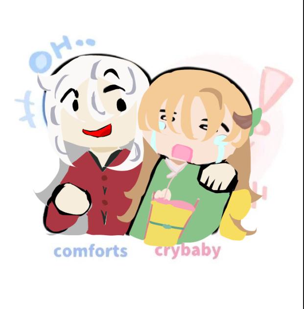 My two favorite characters - ibisPaint
