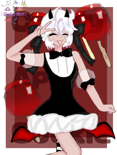 Candy Apple Cookie!! - ibisPaint