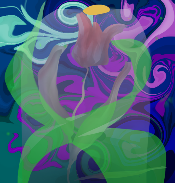 beauty and the beast flower - ibisPaint