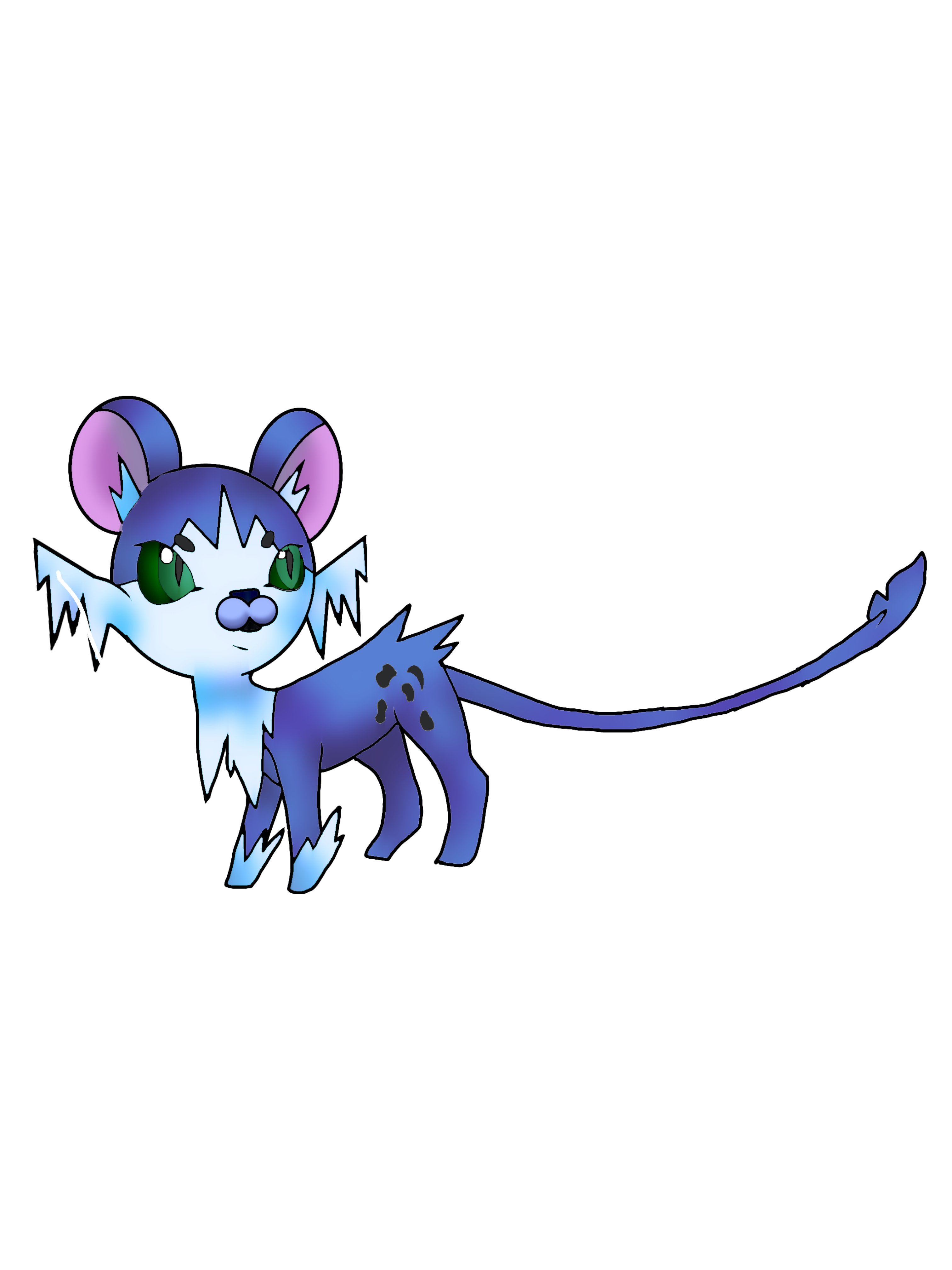 ice kitten Fakemon - ibisPaint