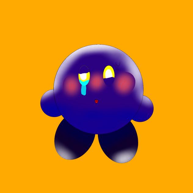 Kirby sad 😔 - ibisPaint