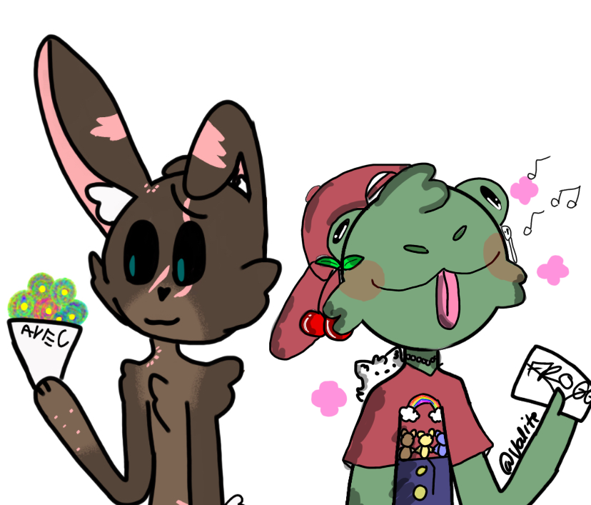 Fren gift collab with @River - ibisPaint