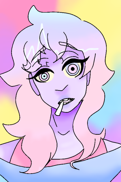 pastel girl - ibisPaint