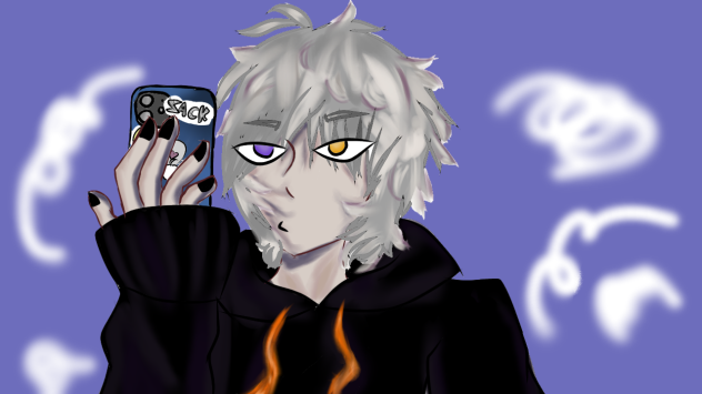 Redrawn Oc -Zack- - ibisPaint