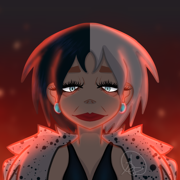 cruella de vil - ibisPaint