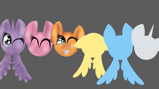 MLP mane six speedpaint 1 - ibisPaint