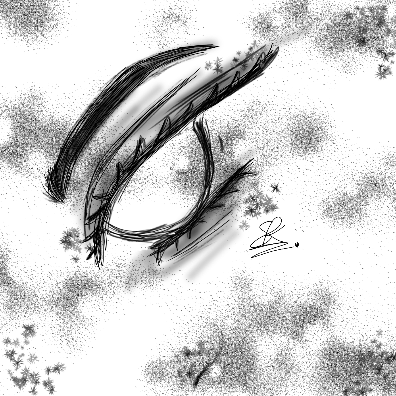 twinkling eye.. - ibisPaint