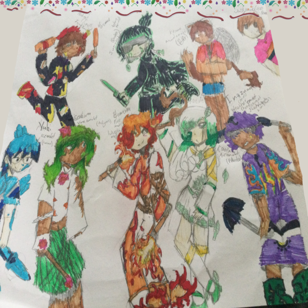 A drawing I did IRL - ibisPaint