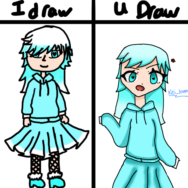 collab i draw u draw - ibisPaint