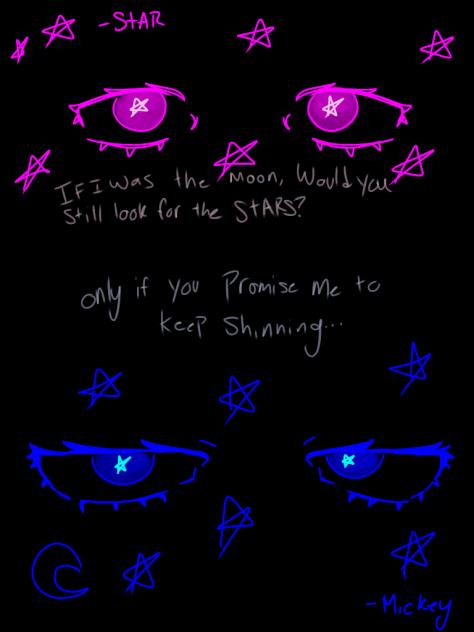 Tv Girl eye trend (Star and I) - ibisPaint