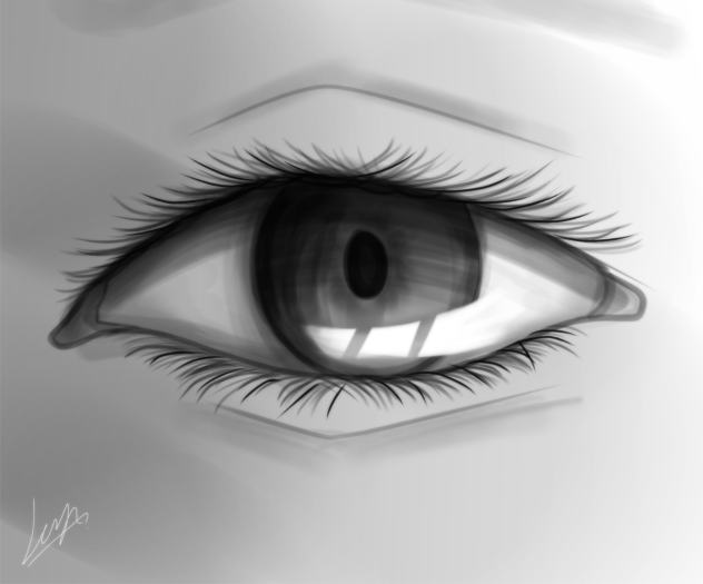 Random Eye (Sketch) - ibisPaint