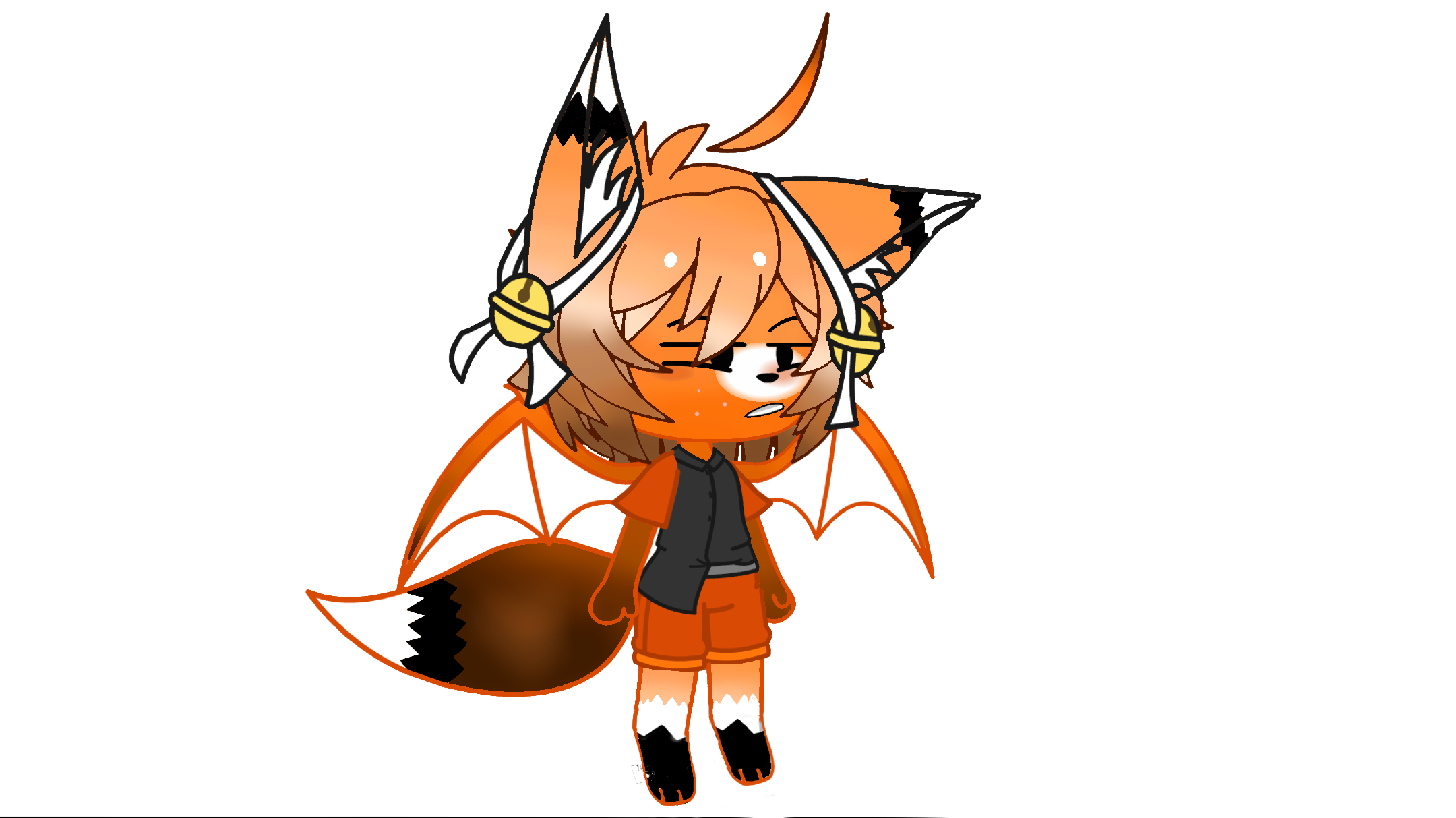 Dragon fox-gacha club-made for dad - ibisPaint
