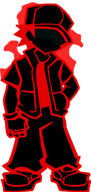 Nightmare Red FNF - ibisPaint