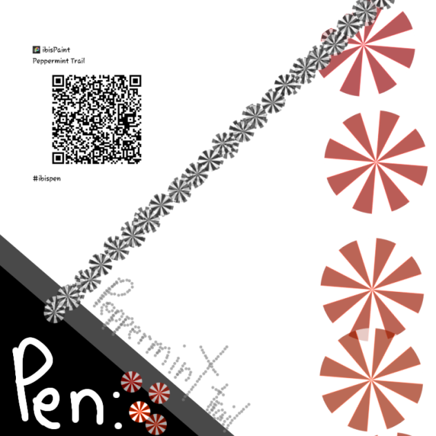 Peppermint Trail QR Code - ibisPaint
