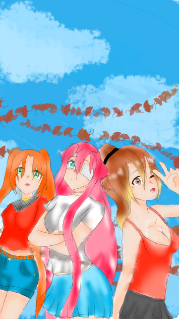 webtoon cover - ibisPaint