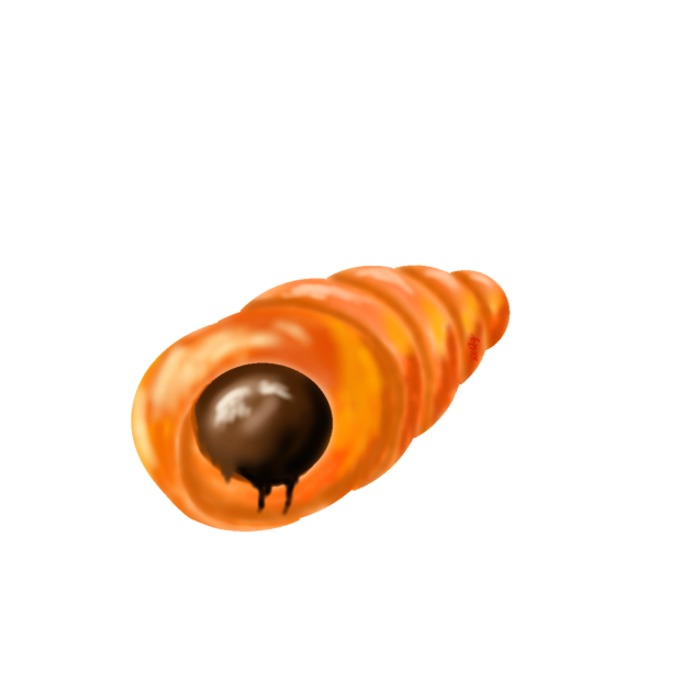 Chocolate cornet - ibisPaint