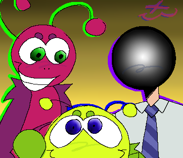 Bugbo Gerbo and Joe - ibisPaint