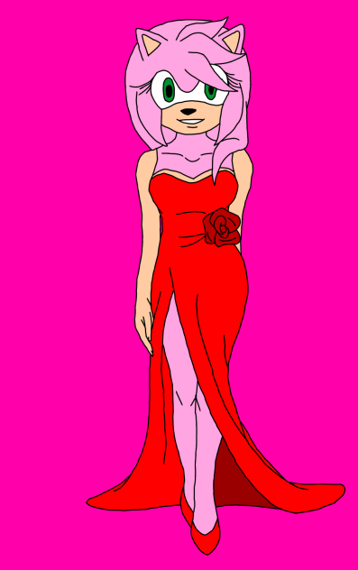 Prom Amy Rose - ibisPaint